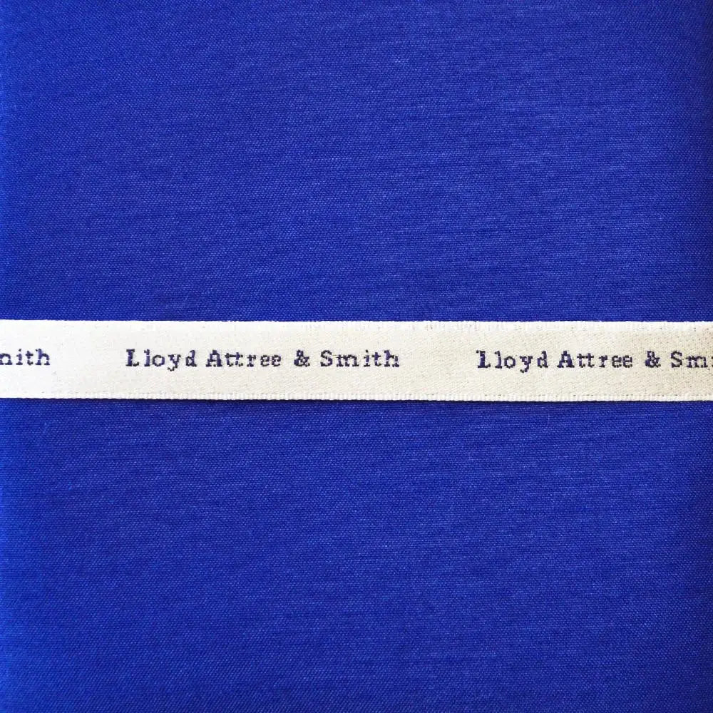 LA Smith | L A Smith Royal Blue Plain Poly Shantung Hank - MENSWEARR – MENSWEARR - House of Menswear