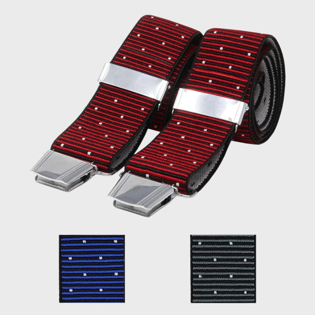 Sophos | Men's Premium Stripe and Spot Braces - MENSWEARR - House of Menswear