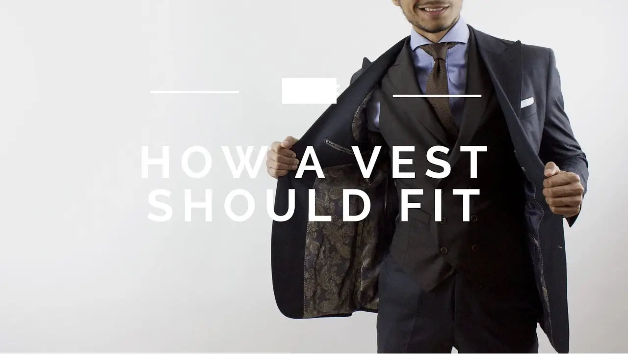 How to Properly Fit and Wear a Suit Vest? Tips for Men – MENSWEARR ...