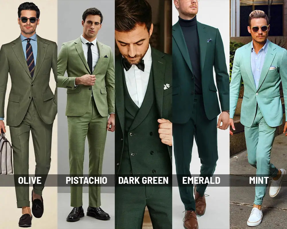 Ultimate Guide to Styling a Green Suit – MENSWEARR.COM