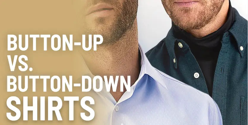 What is Differences Between Button-Up & Button-Down Shirts? – MENSWEARR.COM