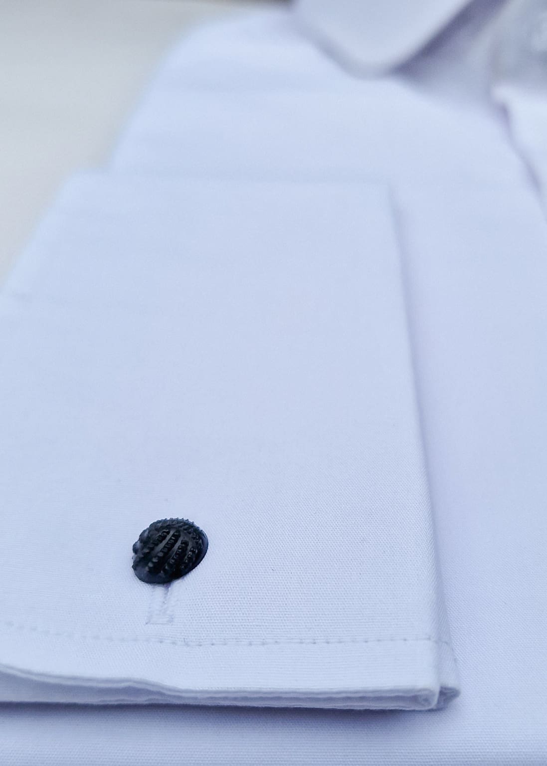 Barucci | Barucci Men’s Penny Round Collar White Double Cuff Shirt ...