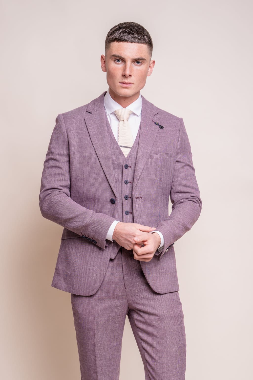 Cavani | Cavani Classic Miami Lilac Men's 2 Piece Suit - MENSWEARR ...