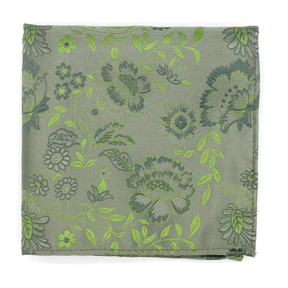L A Smith | L A Smith Sage Green Leafy Floral Hank - MENSWEARR - House ...