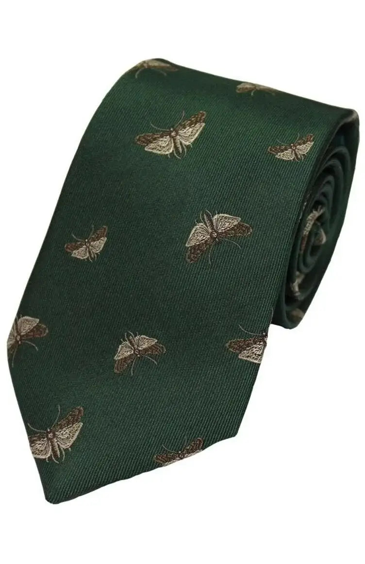 LA Smith | LA Smith Country And Hobby Moth Silk Ties - MENSWEARR ...