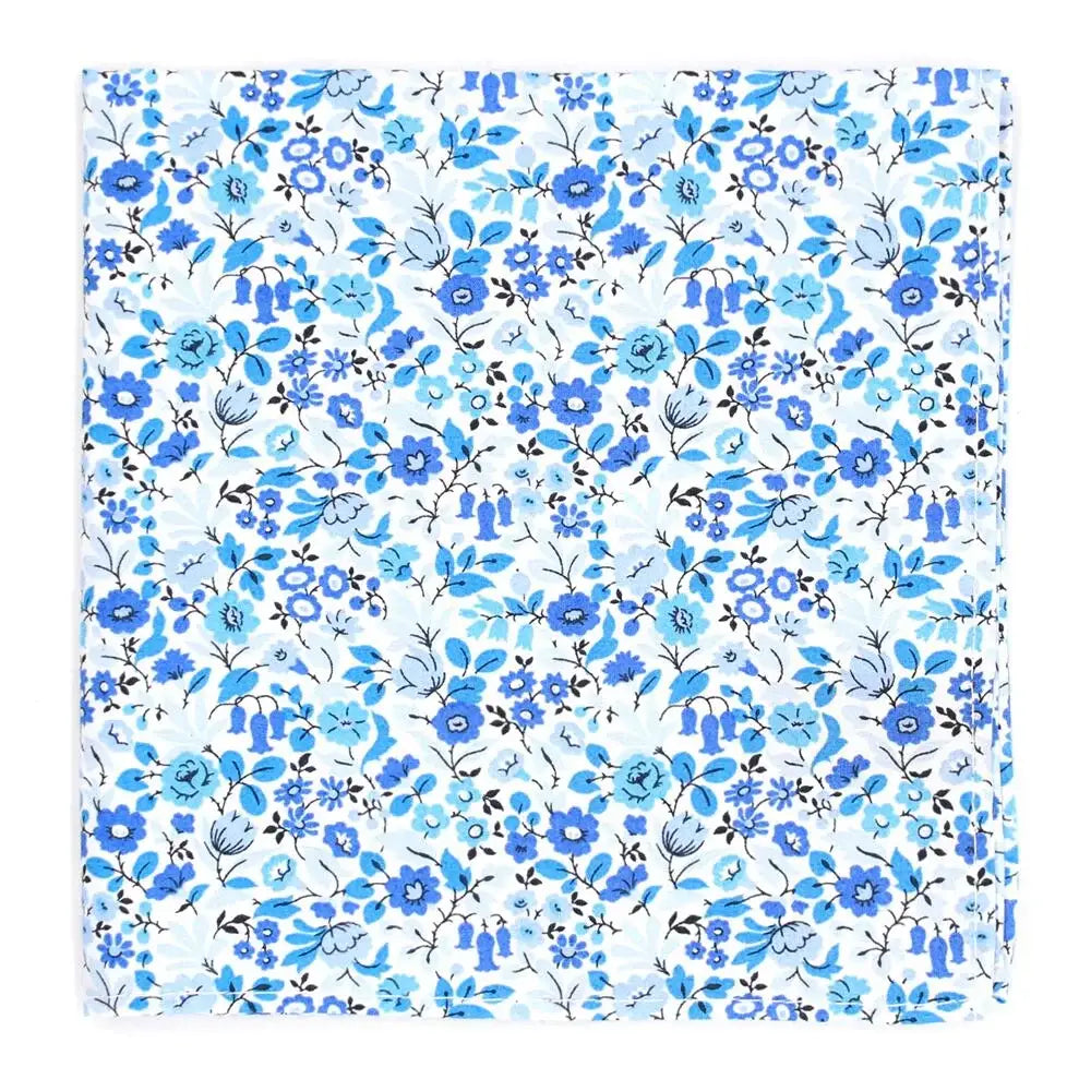 LA Smith | L A Smith Astrid Niva Blue Hank Made With Liberty Fabric ...