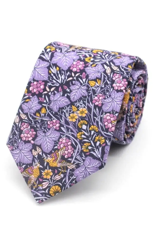 LA Smith 'Vine Thief' Ties Made With Liberty Fabric - MENSWEARR.COM