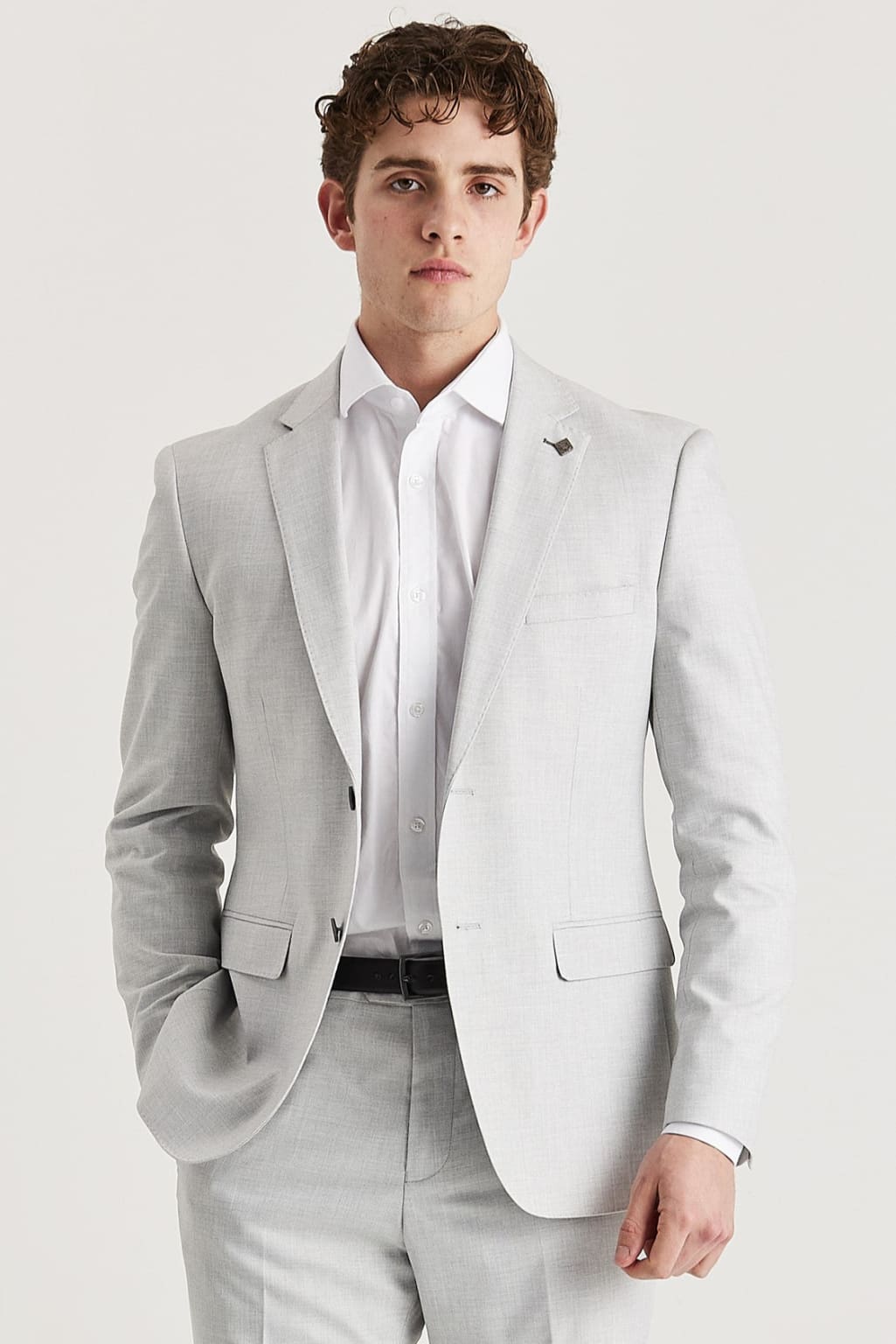 Paul Andrew | Belmont Silver Men's Two Piece Suit - MENSWEARR - House ...