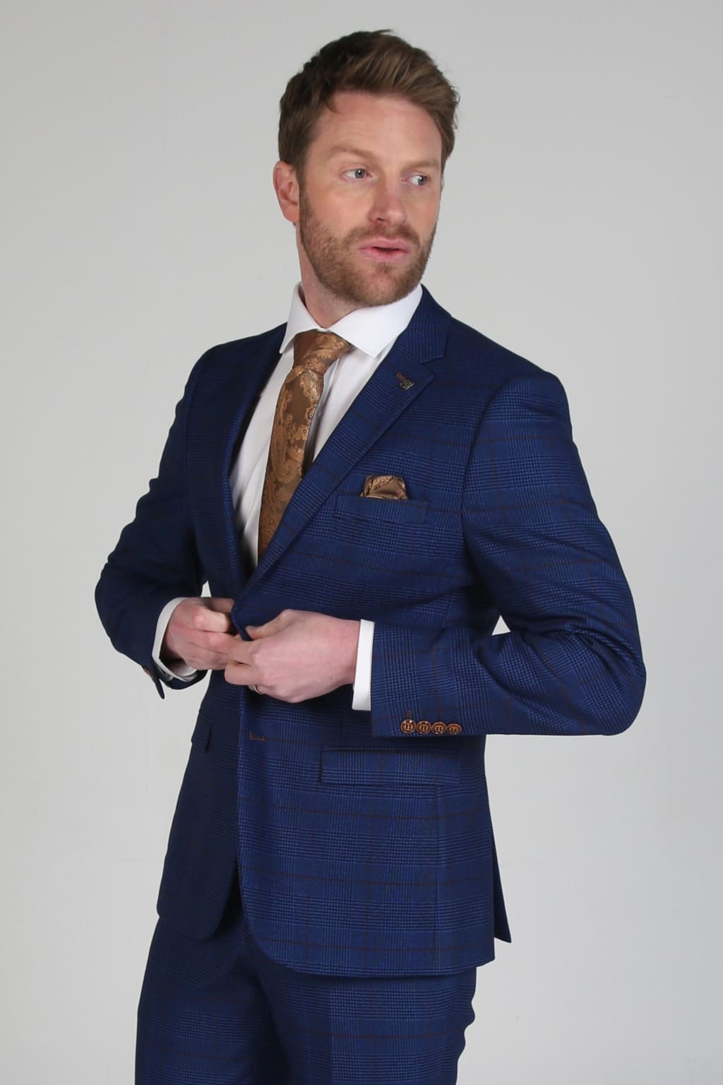 Paul Andrew | Men’s Alex Navy Blazer - MENSWEARR