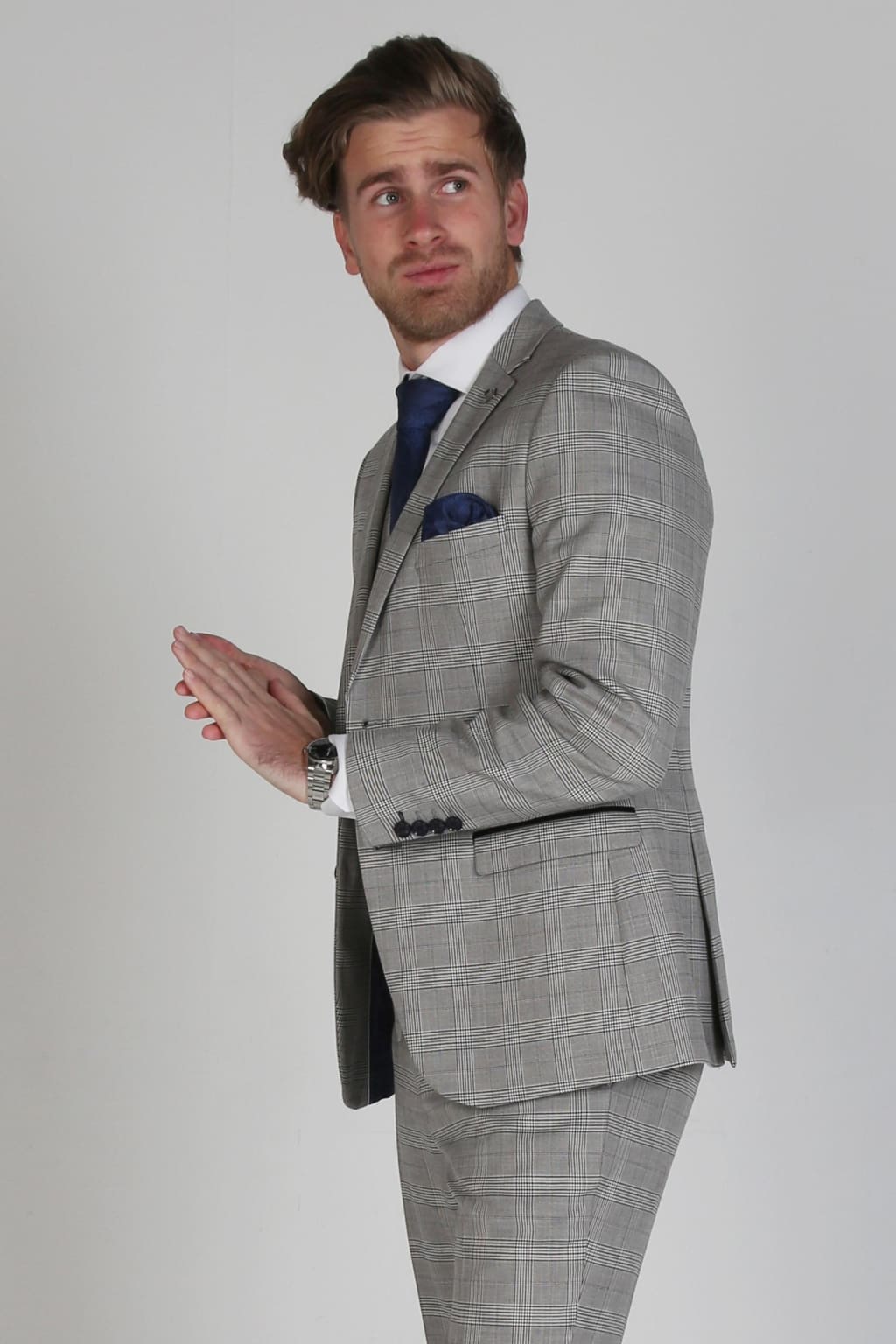 Paul Andrew | Men's Hugo Grey Blazer - MENSWEARR