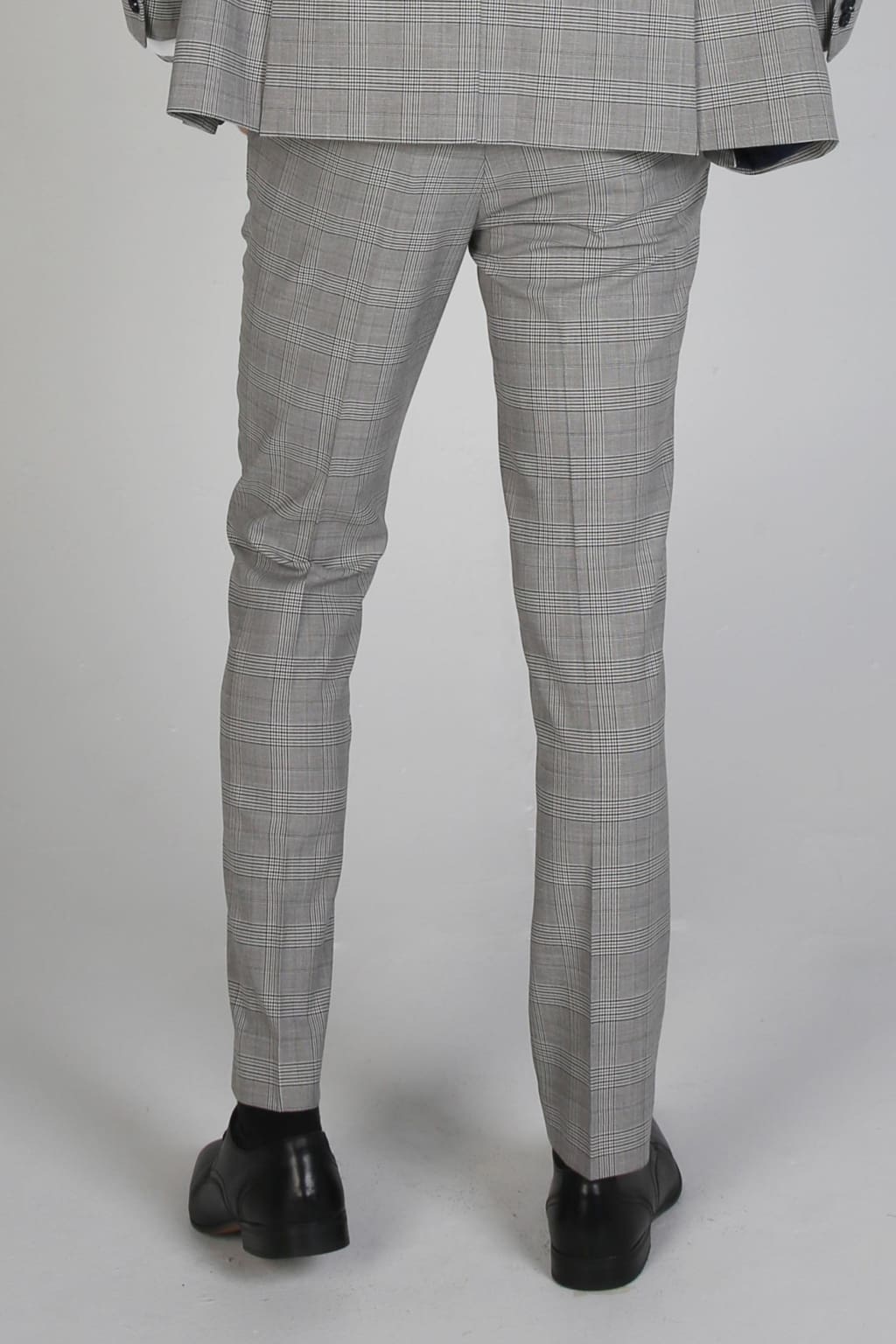 Paul Andrew | Men’s Hugo Grey Trousers - MENSWEARR