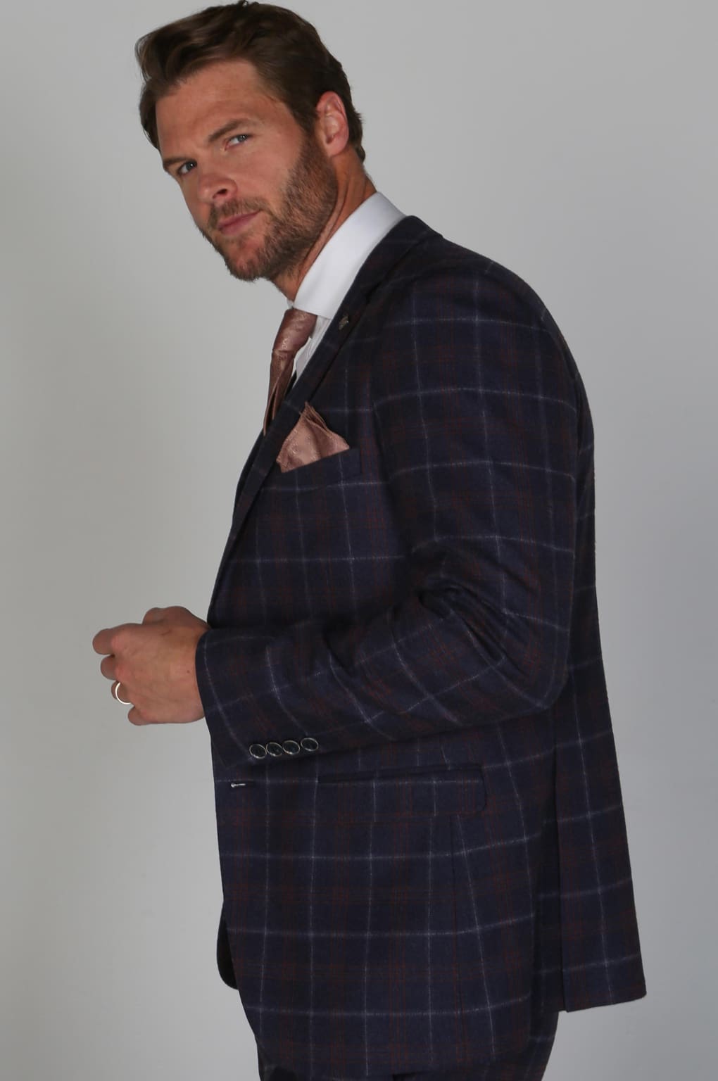 Paul Andrew | Men’s Kenneth Navy Blazer - MENSWEARR