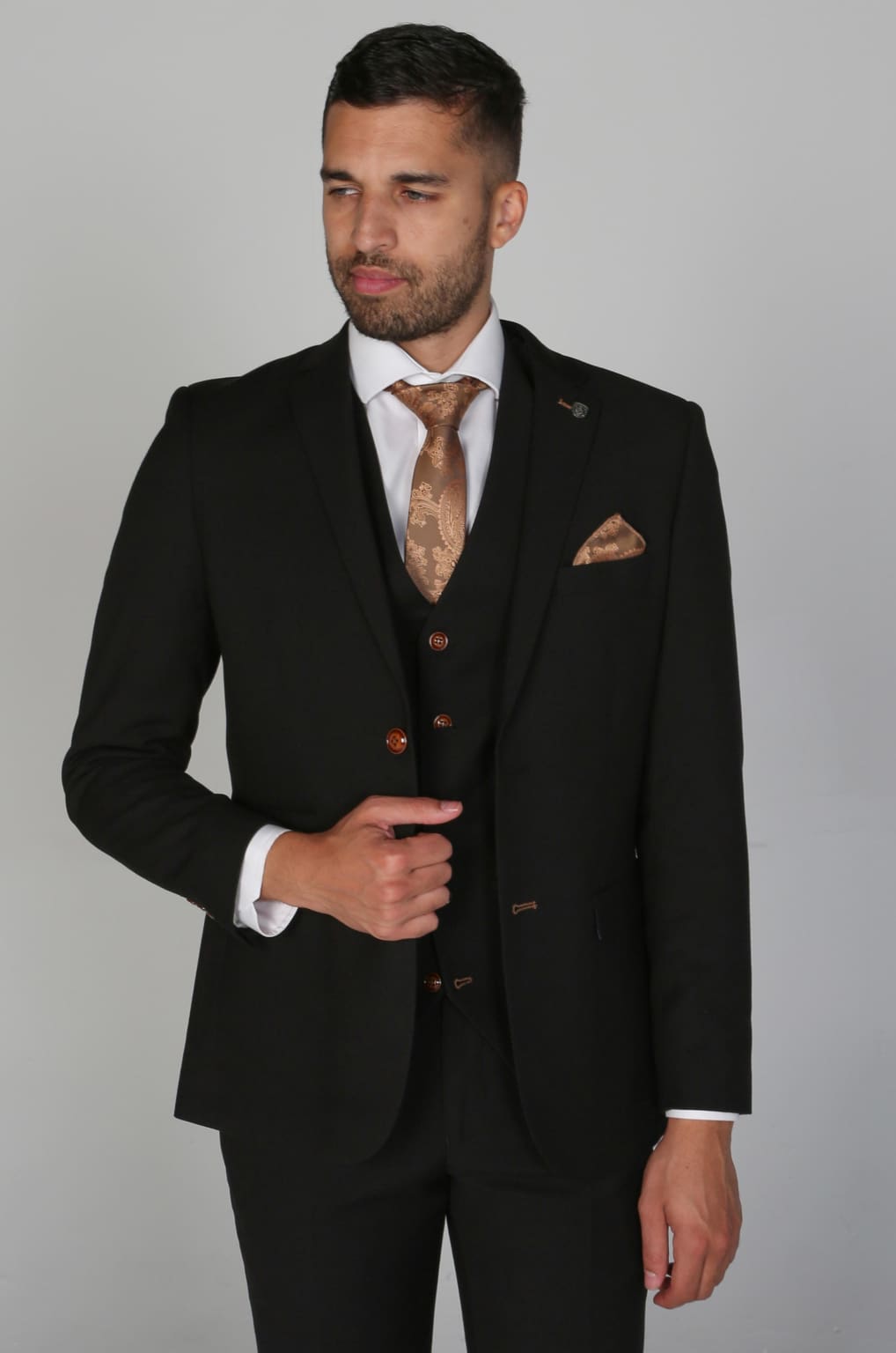 Paul Andrew | Men’s Mayfair Black Blazer - MENSWEARR