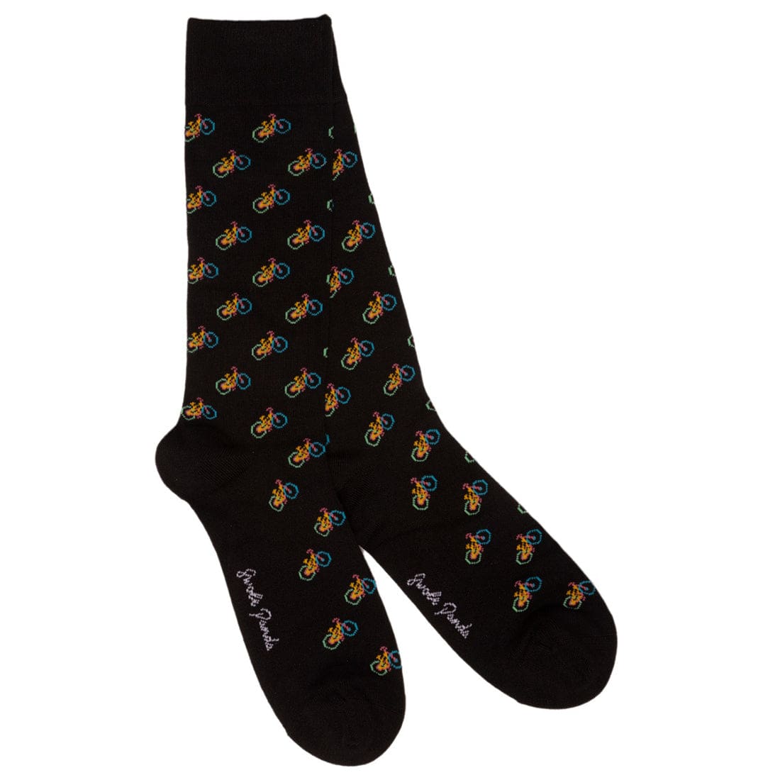 Swole Panda | Black Bicycle Bamboo Socks - MENSWEARR - House of ...
