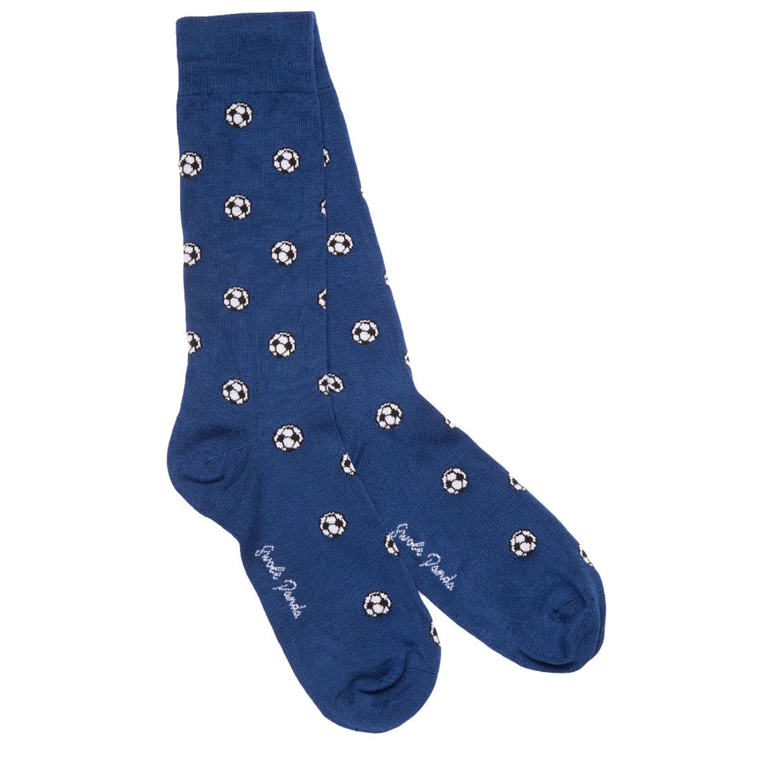 Swole Panda | Blue Football Bamboo Socks - MENSWEARR - House of ...