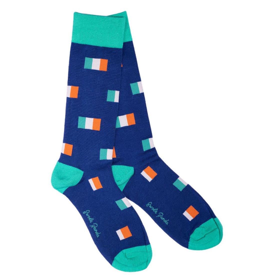 Swole Panda | Irish Flag Bamboo Socks - MENSWEARR - House of Menswear