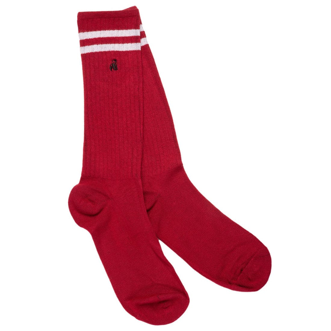 Swole Panda | Red Athletic Bamboo Socks - MENSWEARR
