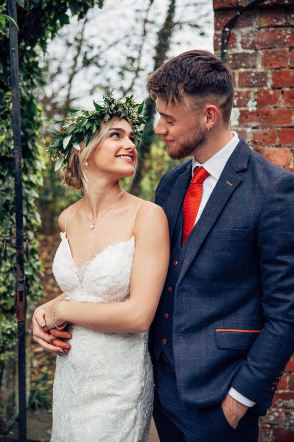 Barucci | Barucci Bruno Men's Navy Slim Fit Tweed Blazer - MENSWEARR ...