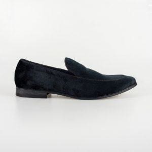 Cavani | Cavani Milan Black Men's Velvet Shoe - MENSWEARR - House of ...