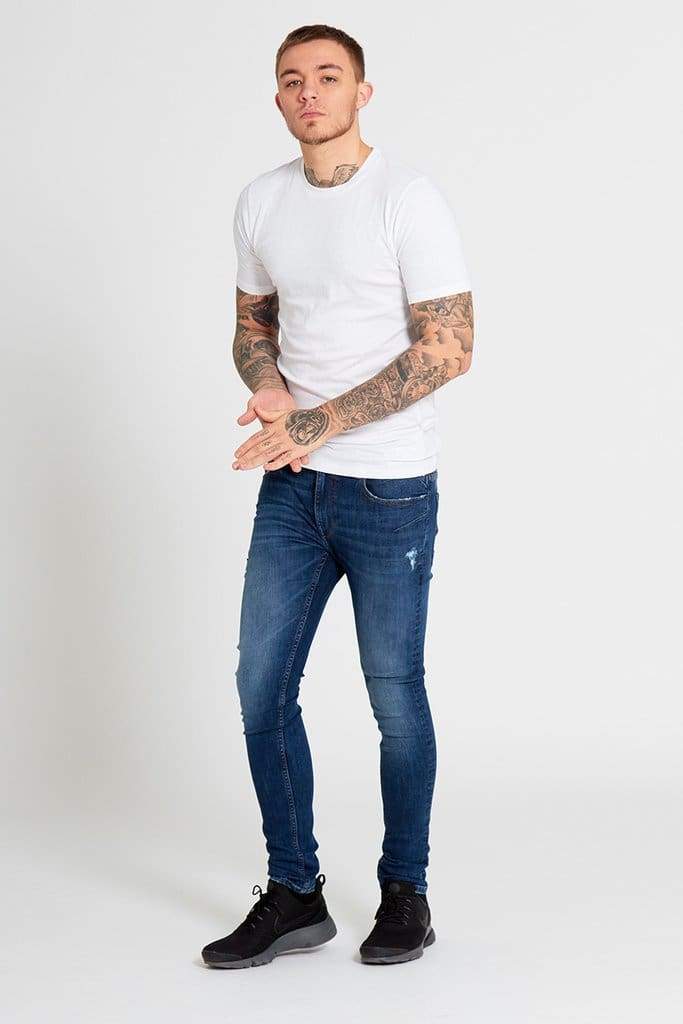 DML | EXILE Skinny Jeans In Light Wash - MENSWEARR – MENSWEARR - House ...