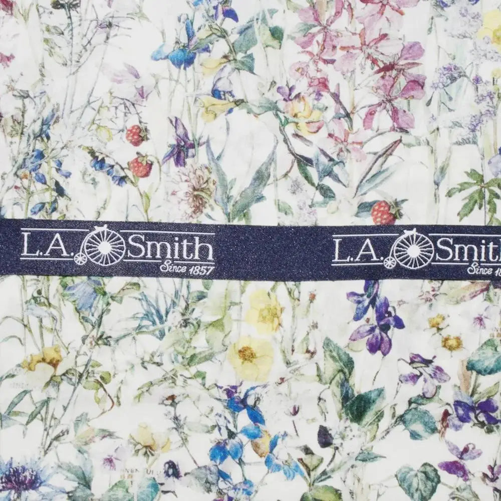 LA Smith | L A Smith Blue Hank Made With Liberty Fabric - MENSWEARR ...