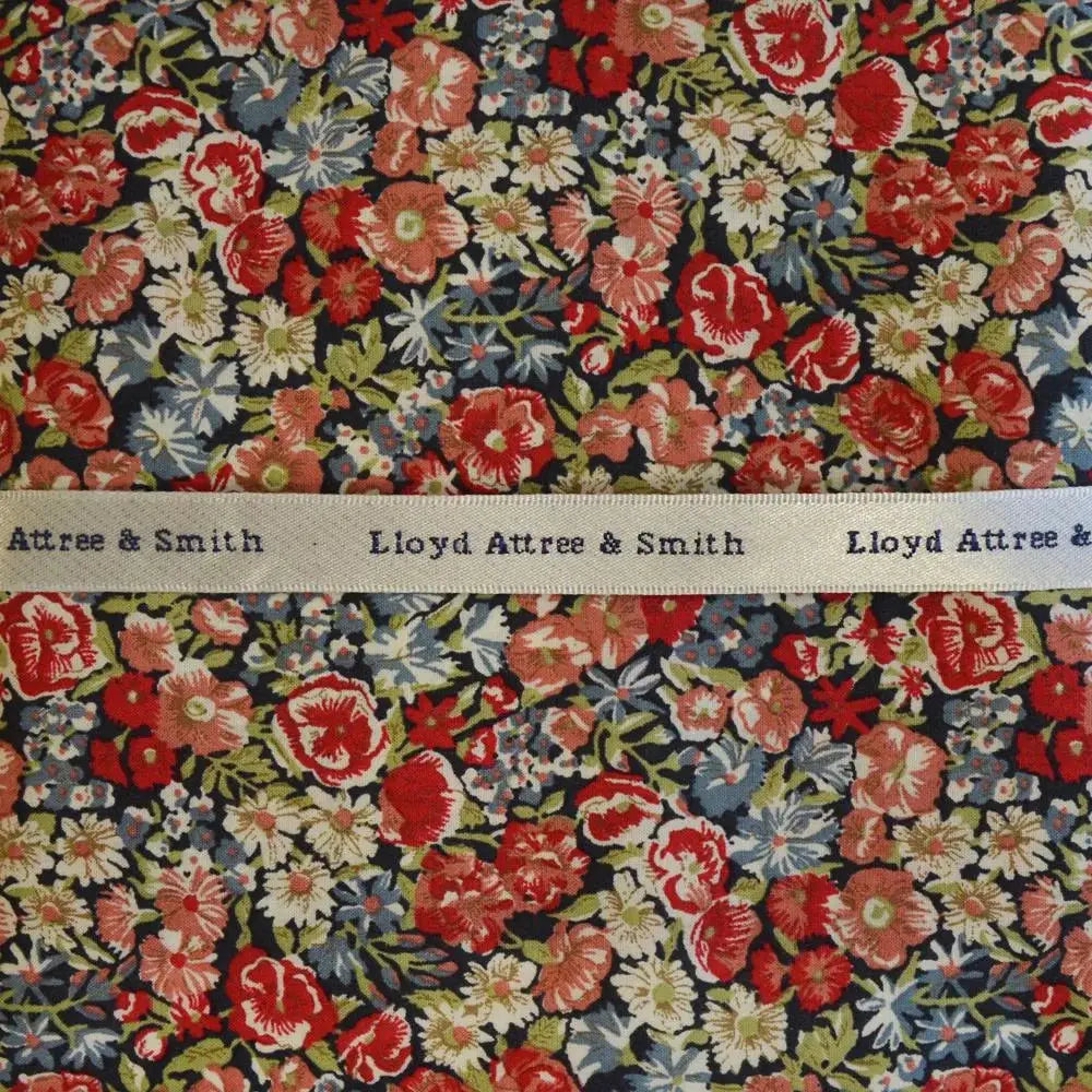 LA Smith | L A Smith Red Hank Made With Liberty Fabric - MENSWEARR ...