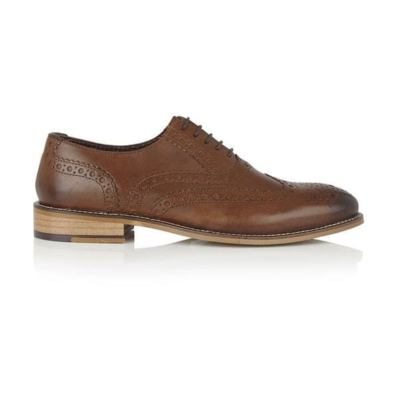 London Brogues | London Brogues Gatsby Leather Brogue Chestnut Men's ...