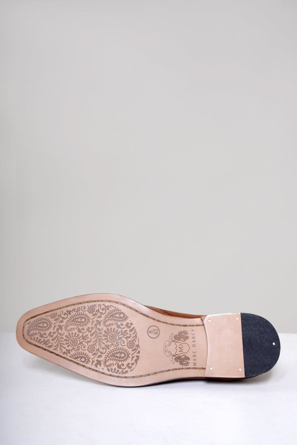 Marc Darcy | Marc Darcy Carson Tan Wingtip Oxford Brogue Shoes ...