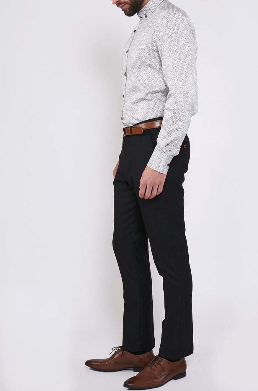 Marc Darcy | Marc Darcy Max Black 3 Piece Suit - MENSWEARR – MENSWEARR ...