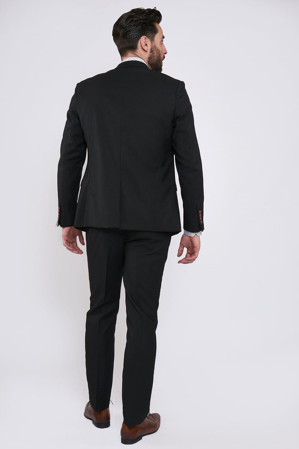 Marc Darcy | Marc Darcy Max Black 3 Piece Suit - MENSWEARR – MENSWEARR ...