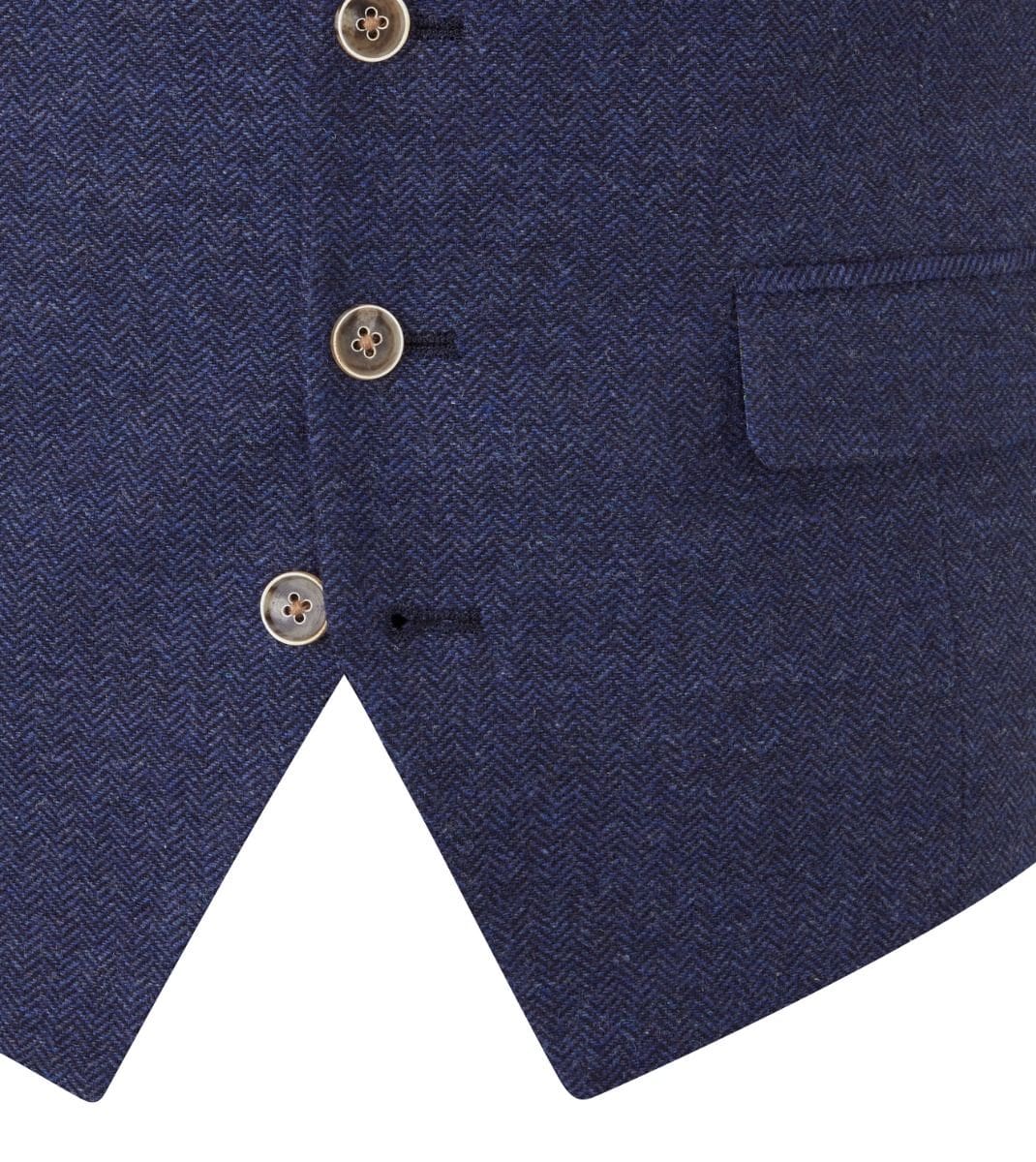 Skopes | Skopes Jude Navy Blue Herringbone Tweed 3 Piece Suit ...